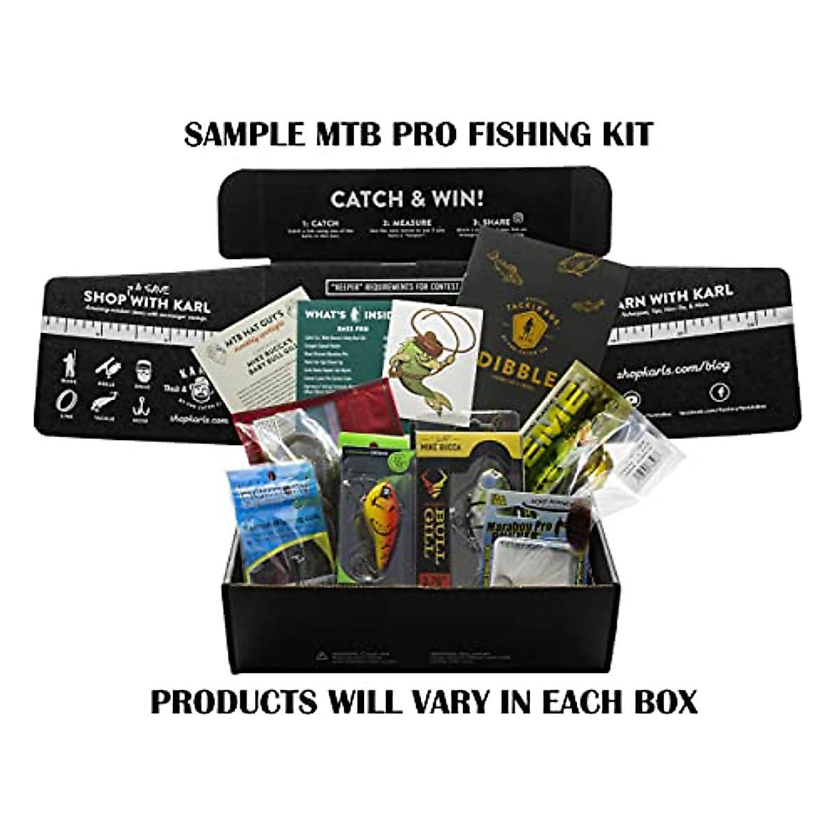 Catch Co Mystery Tackle Box PRO Bass Fishing Kit