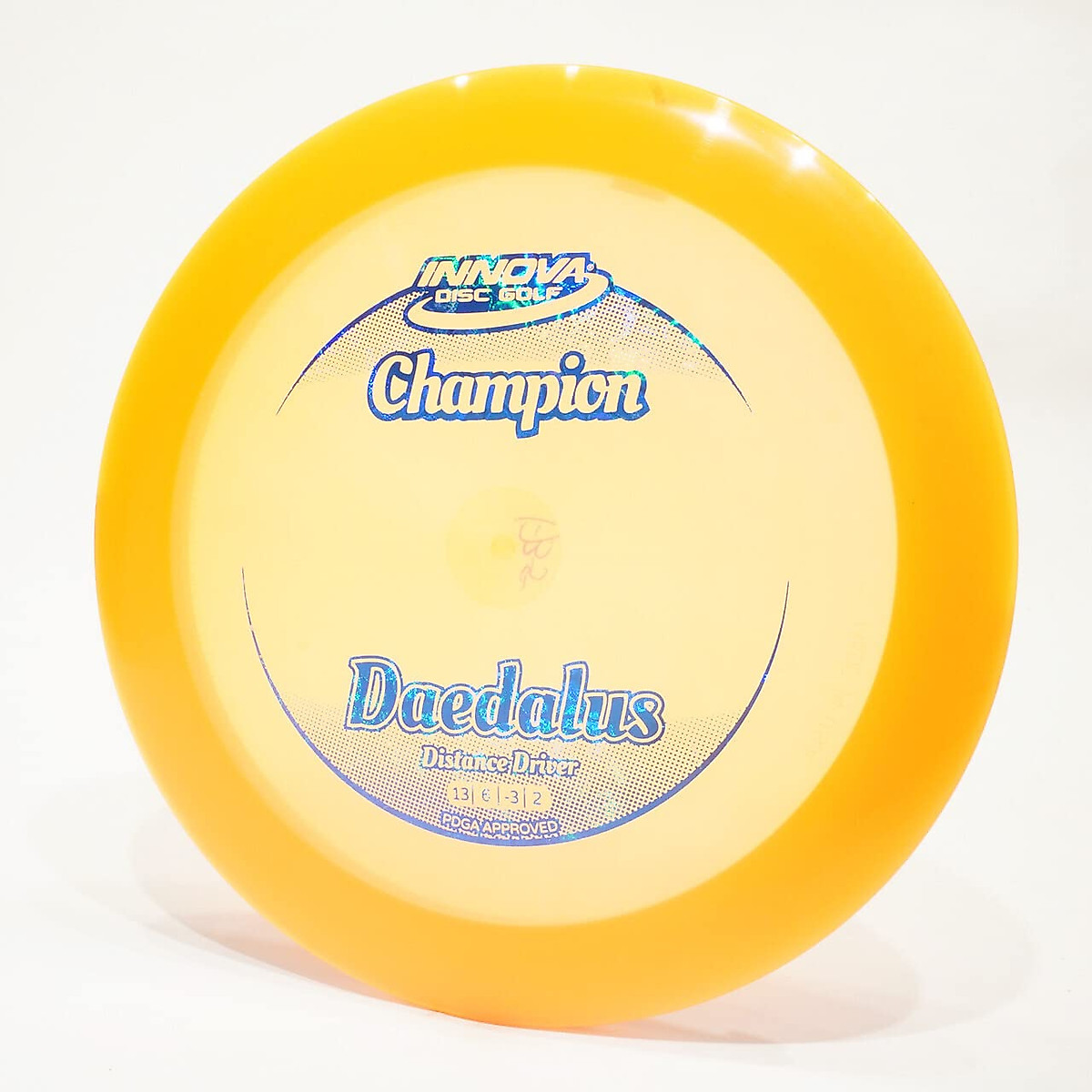 Innova Daedalus (Champion) Distance Driver Golf Disc, Pick Weight/Color [Stamp & Exact Color May Vary] Orange 173-175 Grams