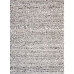 Nourison Weston Solid Silver Birch 8' x 10'6" Area -Rug, Easy -Cleaning, Non Shedding, Bed Room, Living Room, Dining Room, Kitchen (8x11)