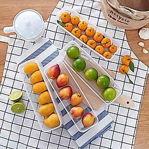 Bppyvct 3Pcs Pasta Storage Container, Plastic Spaghetti Food Storage Box, Noodle Canister With Lid for Spaghetti, Noodles, Pasta, Eggs, Fruits Snacks