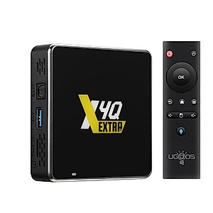 X4Q Extra TV Box Android 11 4GB RAM 128GB ROM Amlogic S905X4-J 2.4G/5G Dual WiFi BT5.1 USB 3.0 Ethernet 1000M Support AV1 H.265 4K HDR Set Top tv Box