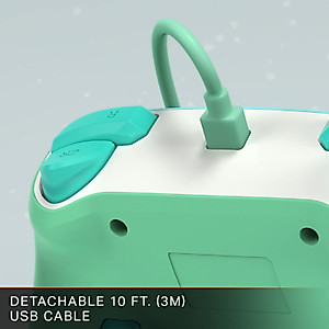 PowerA Enhanced Wired Controller for Nintendo Switch - Animal Crossing