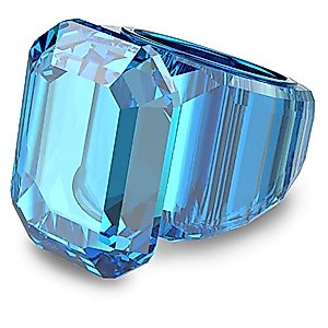SWAROVSKI Lucent Cocktail Ring, Blue, Size 8