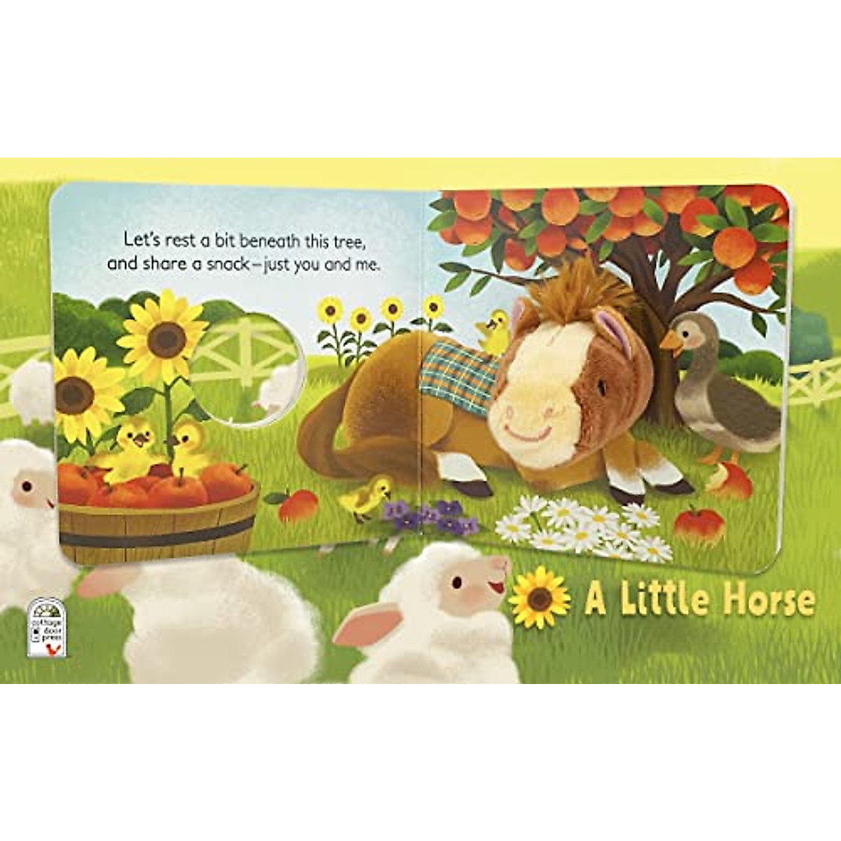 A Little Horse Finger Puppet Board Book for Little Pony & Farm Lovers, Ages 1-4 (Finger Puppet Book)