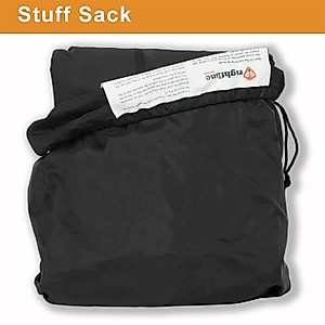 Rightline Gear 100R20 Range 2 Weatherproof Rooftop Cargo Carrier for Top of Vehicle, Attaches With or Without Roof Rack, 15 Cubic Feet, 40 x 36 x 18 inches, Black