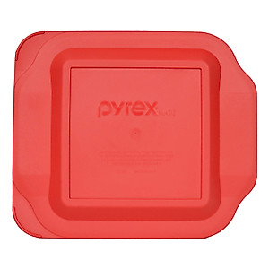Pyrex 222-PC 2qt Red Lid (2-Pack)