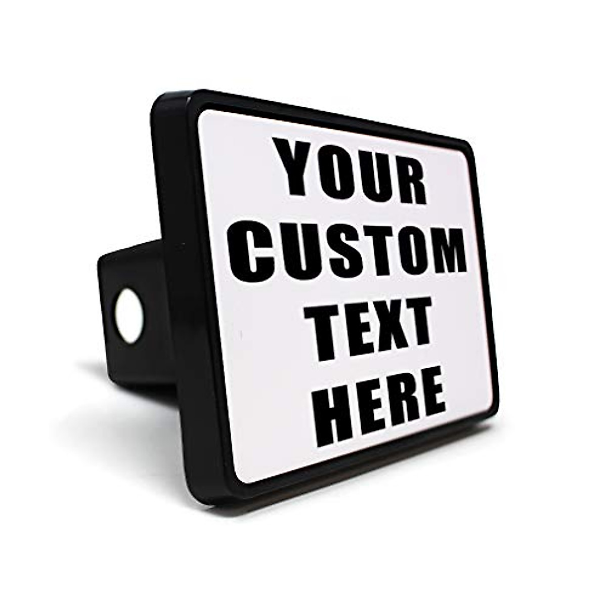 Style In Print Custom Trailer Hitch Cover Custom Personalized Text 2 Inches Truck Receiver Hitch Cover