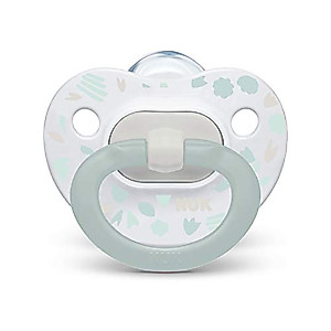 NUK Orthodontic Pacifier Value Pack, Boy, 0-6 Months, 3 Count (Pack of 1)