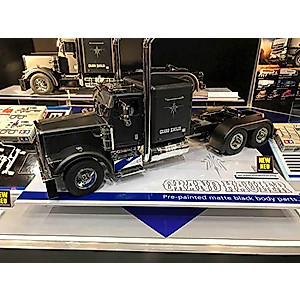 Tamiya Grand Hauler R/C Truck Kit - Matte Black Edition Black 0.5 Liters, 1 Count (Pack of 1)
