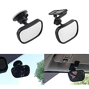 ZYHW Baby Car Mirror Safety Car Seat Mirror for Rear Facing Infant Wide Adjustable 360 Degree View,Shatterproof,Fully Assembled, Crash Tested