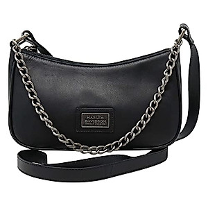 Harley-Davidson Women's Legend Collection Leather Shoulder Bag - Black