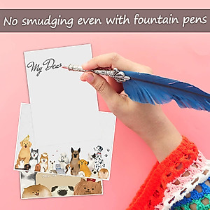 48 Dog Thank You Card Set, Dog Pun Note Cards Pack with Envelopes, Puppy Greeting Notecards Bulk, Cute Boxed Assortment Quip Cards for Gratitude, Recognition, Appreciation, 4 x 6 in