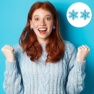 Riceshoot 72 Pairs Holiday Earrings for Women St. Patrick's Day Easter Summer Patriotic Earrings(Ear Studs)