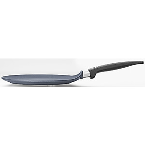 Woll Diamond Lite/Plus Diamond Reinforced Nonstick Scratch Resistant Cast Aluminum Cookware Crepe Pan, 10 1/4" Diameter, Gray