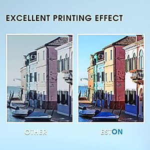 ESTON 67XL Printer Ink Replacement for HP 67XL Ink Cartridges Combo Pack for Deskjet 2755e 2752 4155e deskjet Plus 4155 4158 4152 Envy Pro 6455 6452 6400 Envy 6000 6055 Printer 2Pack