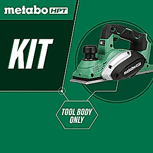 Metabo HPT 18V MultiVolt™ Cordless Hand Planer | Tool Only - No Battery | 3-1/4-Inch | P18DSLQ4