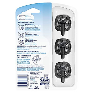 Febreze Old Spice Car Air Fresheners, Old Spice Scent, Odor Fighter for Strong Odor, Car Vent Clips (3 Count)
