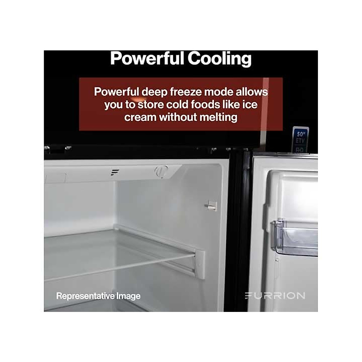 Furrion 111401 8 Cu.ft. Dc Right Hinge Ref. Blk