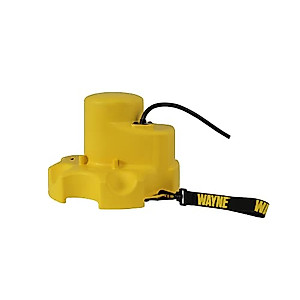 Wayne 57736-WYN1 WWB Waterbug 1/4 HP Auto On/Off Water Removal Tool, Yellow, No Size