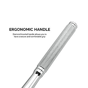 Neiko 03034A 3/8” Drive Extra Long Ratchet | 18” Length | 72 Tooth Gear | Cr-Mo Head | CR-V Steel