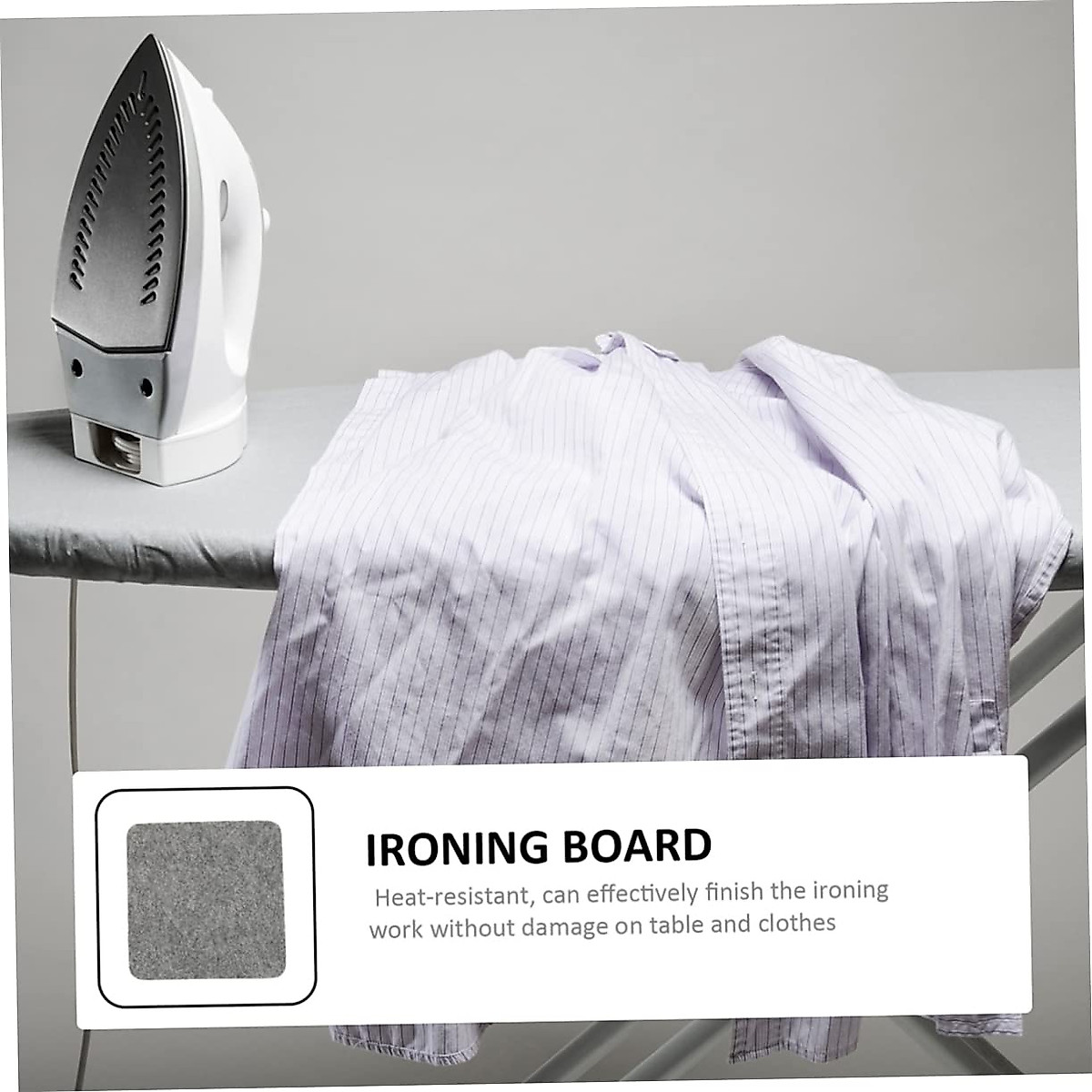 COHEALI 2pcs Felt Ironing Felt Iron Rest Pad Ironing Board Portable Ironing Mat Wool Pressing Mat for Quilting Ironing Mat for Quilting Tabletop Ironing Mat Supplies Patchwork