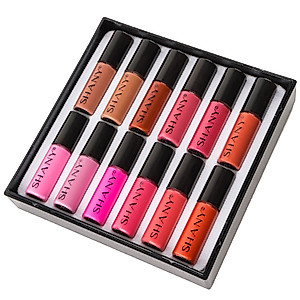 SHANY All That She Wants Lip-Gloss Set - 12 Matte, Pearl, and Shimmer petite Lip-gloss Set - Premium Gift Packaging