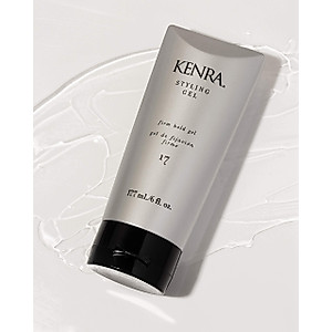 Kenra Styling Gel 17 | High Hold Gel | Creates Fullness & Adds Shine | Controls Coarse, Unruly Hair Textures | Alcohol-Free, Non-Drying, & Non-Flaking | Medium To Coarse Hair | 6 fl. Oz