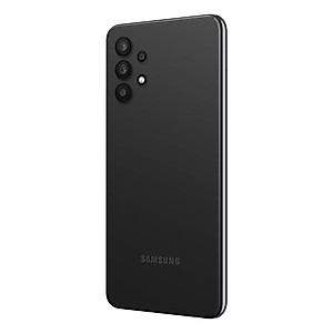 SAMSUNG Galaxy A32 5G (64GB, 4GB) 6.5" 90Hz Display, 48MP Quad Camera, All Day Battery, 4G Volte GSM Unlocked (T-Mobile, Metro, AT&T, Global) International Model A326W (Awesome Black)