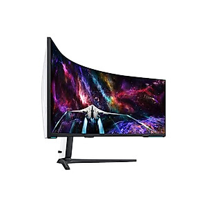 SAMSUNG 57' Odyssey Neo G9 Series Dual 4K UHD 1000R Curved Gaming Monitor, 240Hz, 1ms with DisplayPort 2.1, Quantum Mini-LED, DisplayHDR 1000, AMD FreeSync Premium Pro, LS57CG952NNXZA, 2023