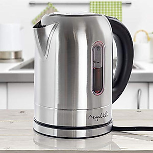Mega Chef 1.7Lt. Stainless Steel Electric Tea Kettle With 5 Preset Temps