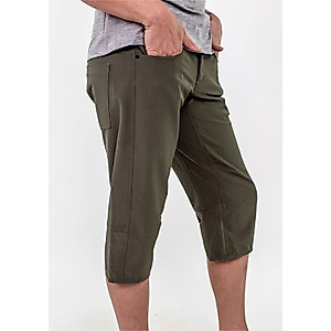 Club Ride Apparel Joanie Capri Knickers - Women's Biking Shorts - Olive - Medium