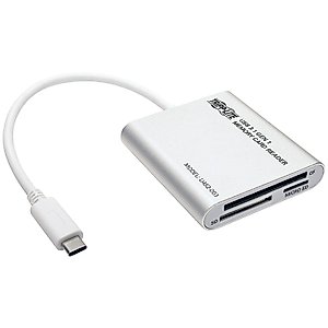 TRIPP LITE USB 3.1 Gen 1 USB-C Multi Drive Flash Memory Media Reader/Writer 5Gbps (U452-003)