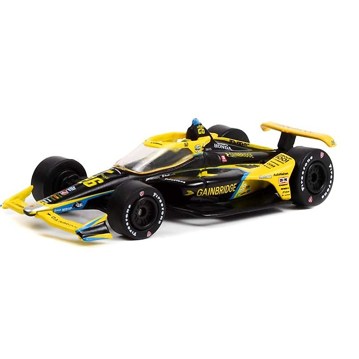 Greenlight 11534 2022 NTT IndyCar Series - #26 Colton Herta / Andretti Autosport, Gainbridge 1:64 Scale Indy 500