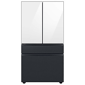 SAMSUNG RAF36DMMMT Bespoke 4-Door French Door Refrigerator Panel in Matte Black Steel - Middle Panel