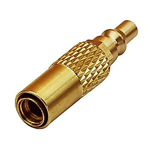 MENSI 1/4" Quick Connect Propane Gas Adapter Fitting Disconnect Converter for Coleman Roadtrip LXE Portable Grill Only to Hook Up Your RV Not Suitable for Blackstone or Coleman