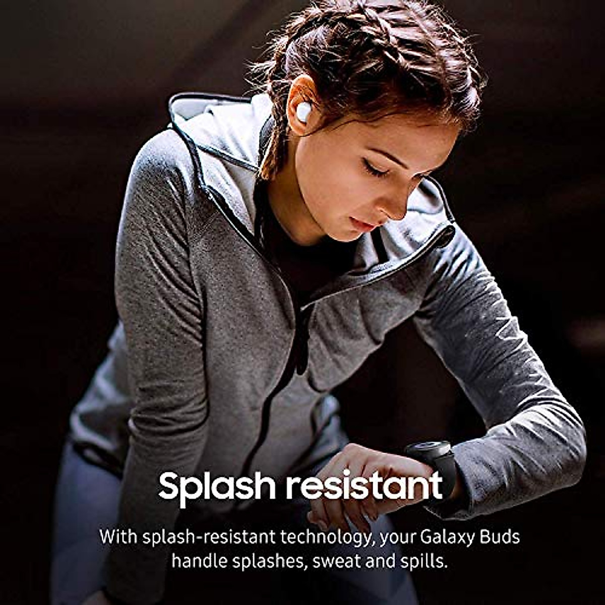 Samsung Galaxy Buds True Wireless Earbuds - White (Renewed)