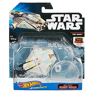 Hot Wheels Star Wars Rogue One Starship Vehicle, Ghost (Rebels)