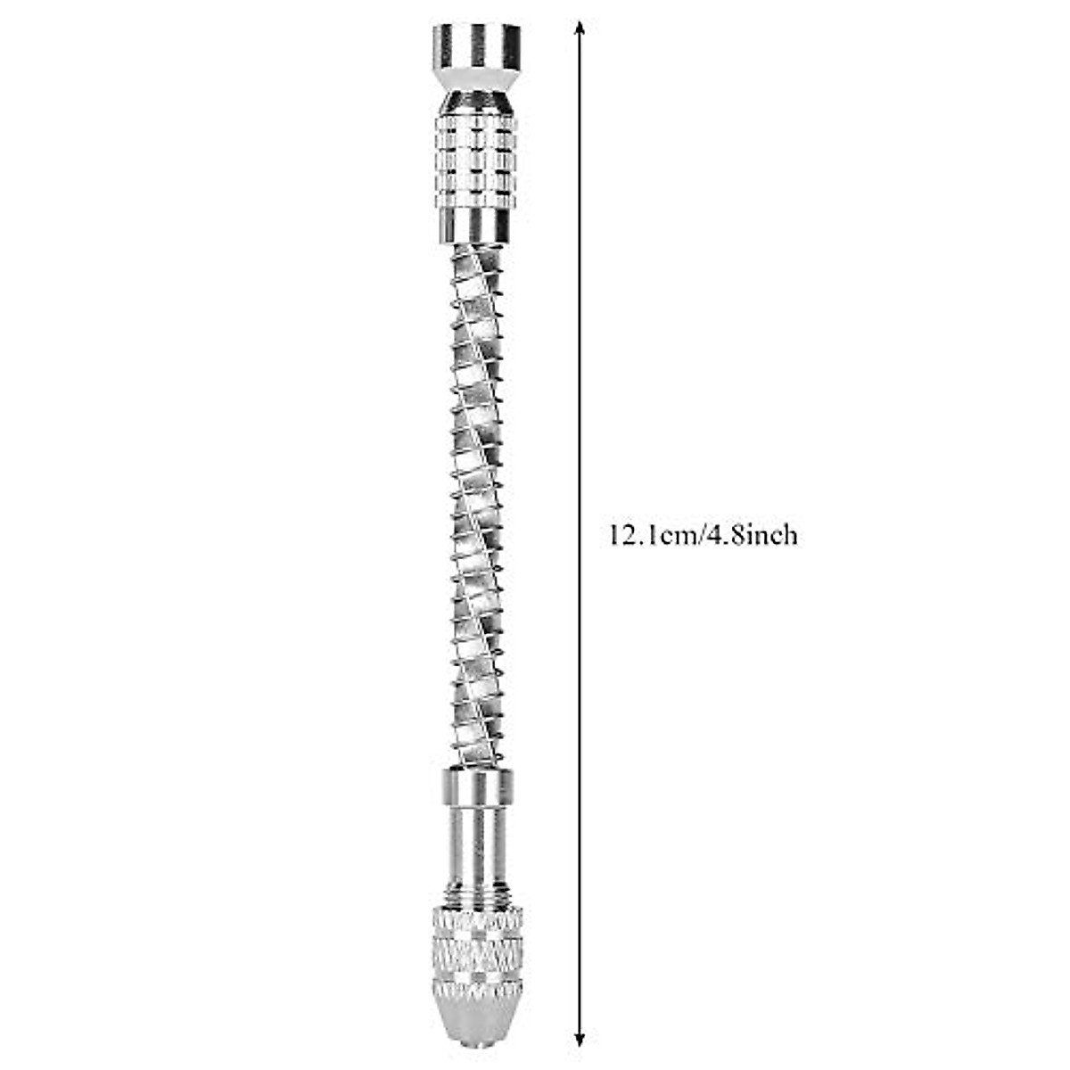 Marvellous Micro Screw Extractor, Mini Portable Small Hand Drill with 20pcs Drill Bits Tool Set Countersink Drill Bits Can Clip 0.8-3.0mm Drill Bits