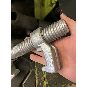Shipping Container Bridge Fitting Clamp - 280 MM - Galvanized Screw Clamp to Connect Shipping Containers Together. 20 or 40 foot containers. Galvanized.