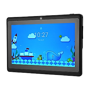 DAUERHAFT Cute Kids Tablet, 7 Inch Children Tablet Quad Core Dual Camera 3000mAh Battery for Boys (US Plug)