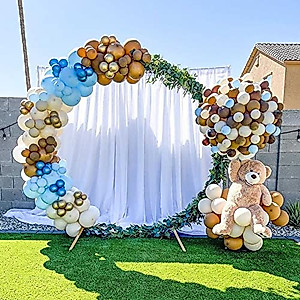 White Polyester Background Drapes 10ft x 8ft Photography Backdrop Curtain Outdoor Wedding Backdrop Panels