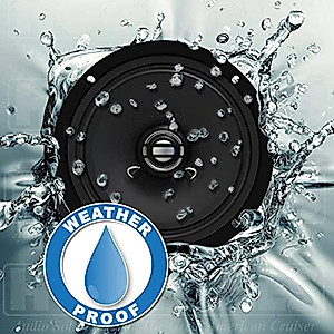 Hogtunes 462R-RM Gen4 6.5" 2 Ohm Replacement Rear Speakers with Grills for 2014+ Harley-Davidson Ultra/Trike Models 462R-RM