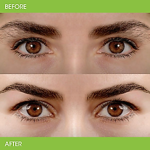 Nad's Eyebrow Wax Strips - Facial Hair Removal for Women - Eyebrow Wax Kit with 6 Eyebrow Waxing Strips + 6 Calming Oil Wipes + 2g Skin Protection Powder, 1 Count