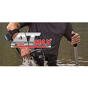 Garrett AT MAX Waterproof Metal Detector, MS-3 Wireless Headphones and Pro-Pointer AT Z-Lynk Pinpointer