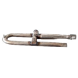 RCK Sales Replacement Burner Grand Hall Main U Burner Gas Grills Stainless Steel 16" x 5"