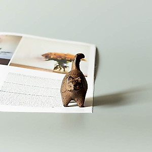 canjoyn Cast Iron Paperweight Garden Home Office Desk Decor Collection Animal Figurine (Cat)