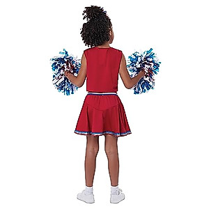 California Costumes Patriotic Cheerleader Child Costume, Medium, Red