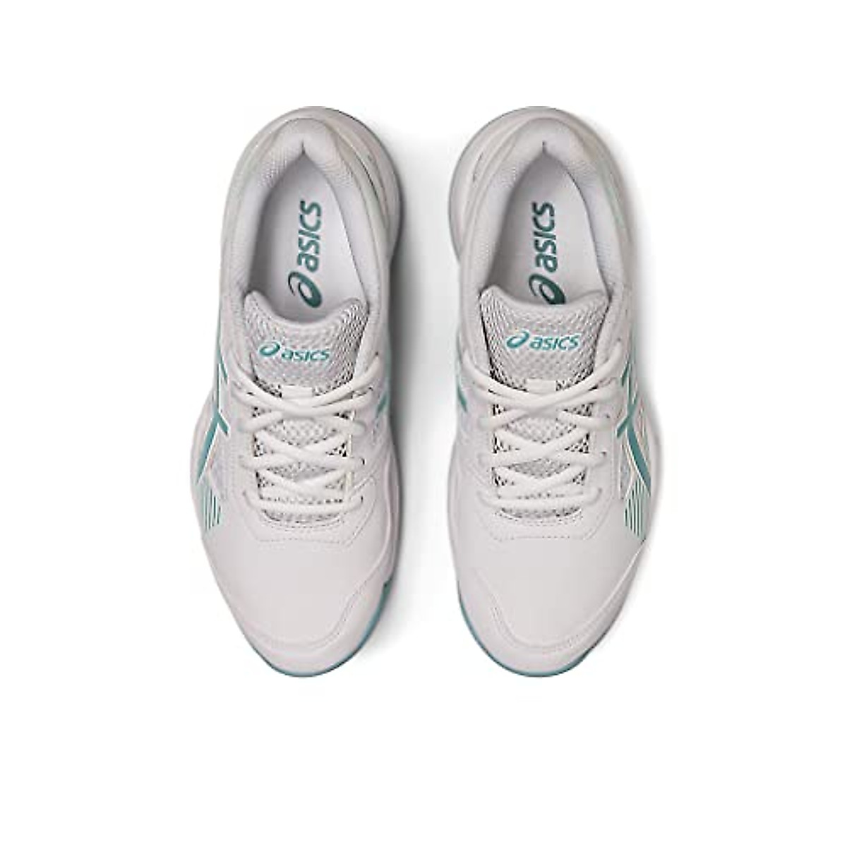 ASICS Gel-Game 8 GS (Little Kid/Big Kid) White/Smoke Blue 6.5 Big Kid M