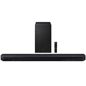 SAMSUNG HW-Q700C Q-Series 3.1.2 ch. Wireless Dolby Atmos Soundbar w/Q-Symphony Bundle with 2 YR CPS Enhanced Protection Pack
