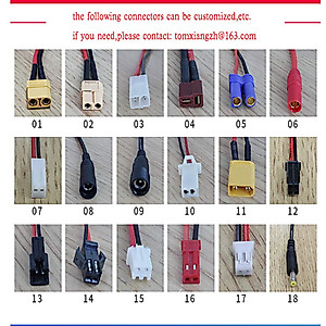 Rechargeable Lithium Ion Battery Pack - VIDAR 7.4V 8800mAh High Capacity Li-ion Battery Pack with JST PH2.54/2P Plug-in(Customizable) for Electronics,Toys,Lighting,Equipment